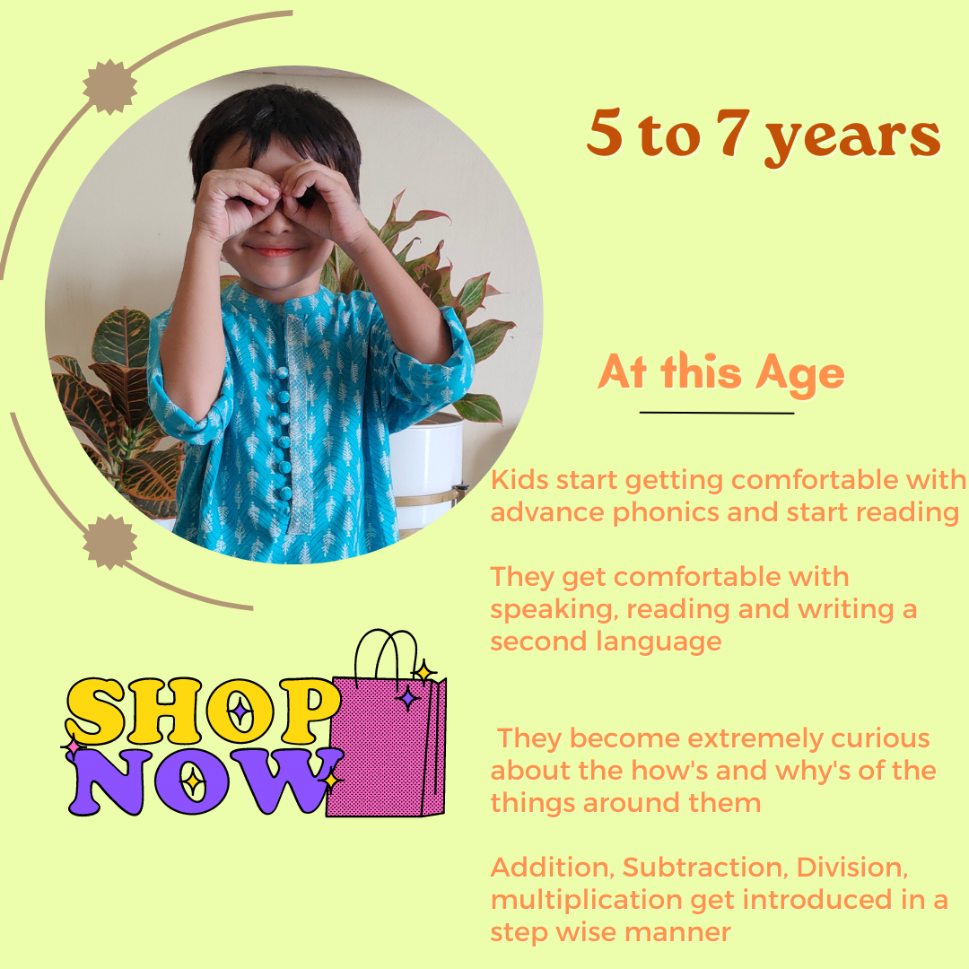 5 to 7 years – JuniorGurukul