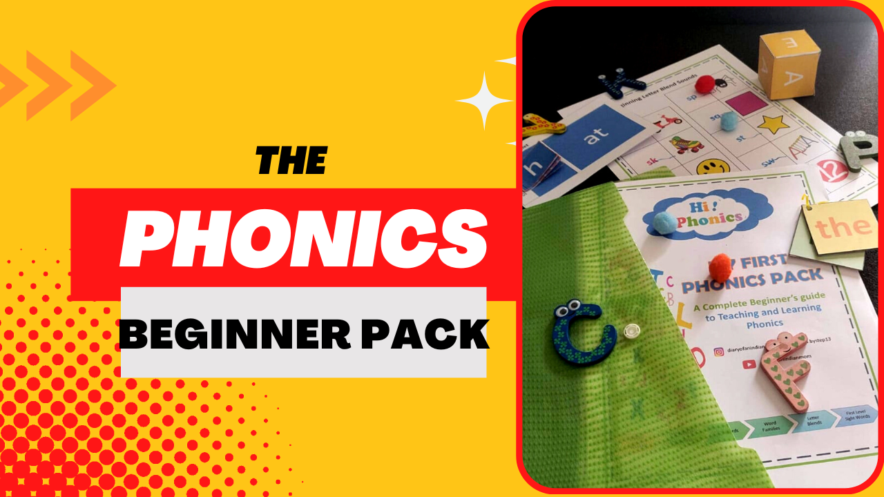 The Phonics Beginner Level Pack (Printed Set) – JuniorGurukul