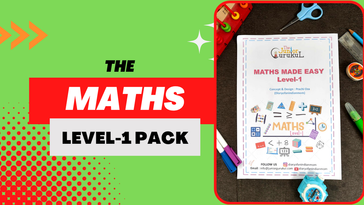 Maths Made Easy Level-1 Pack (Printed Set) – JuniorGurukul