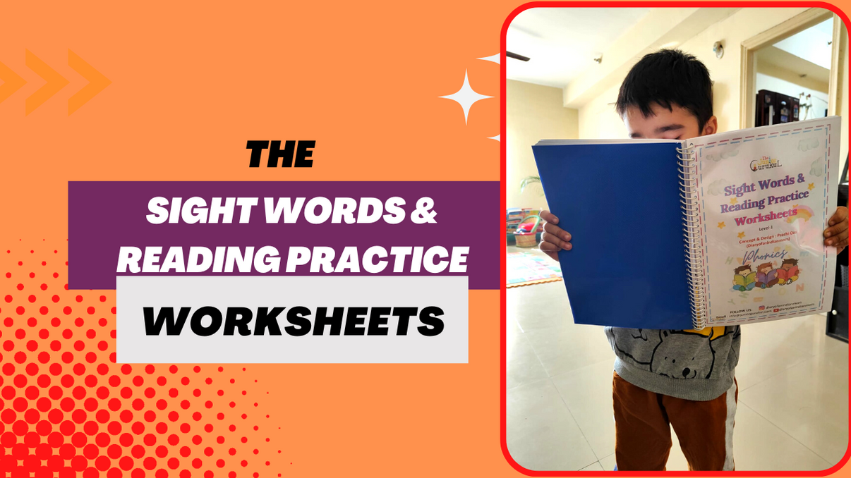 The Sight Words & Reading Practice Worksheet set (Printed Set ...